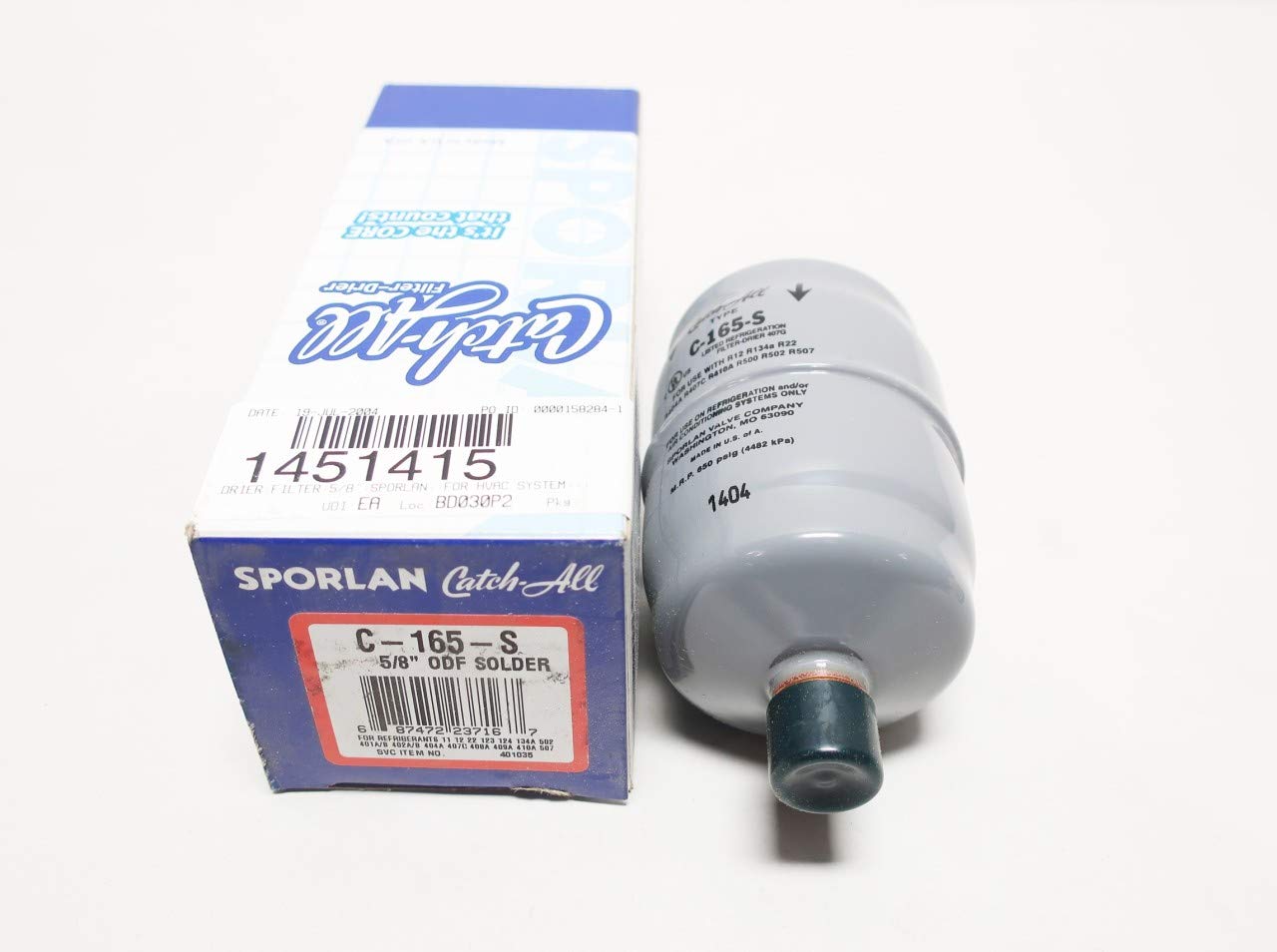 Sporlan Catch-All Driers – Elins Nigeria